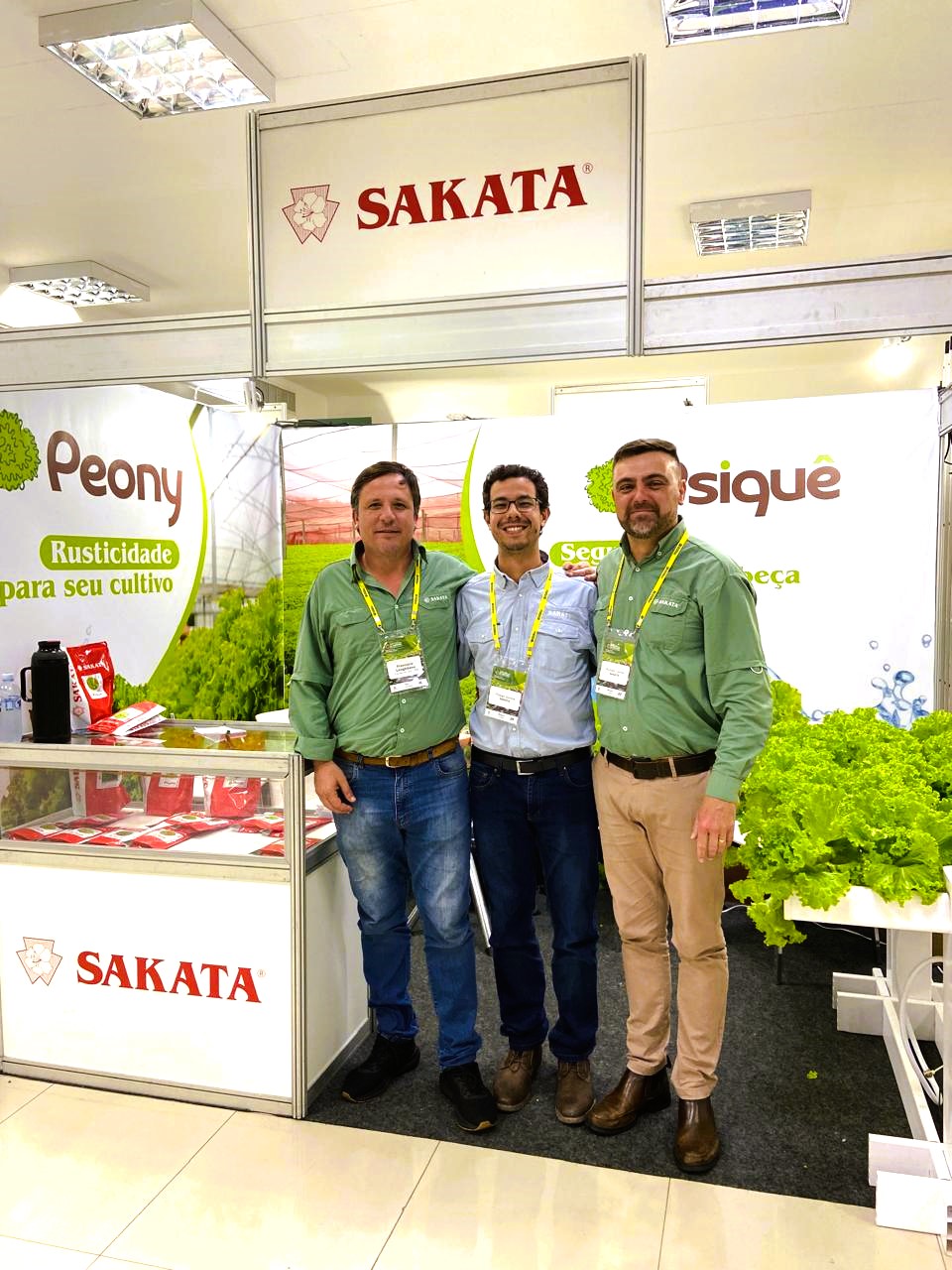 Sakata apresenta seu portfólio no Encontro e Simpósio Latino-Americano de Hidroponia em ...